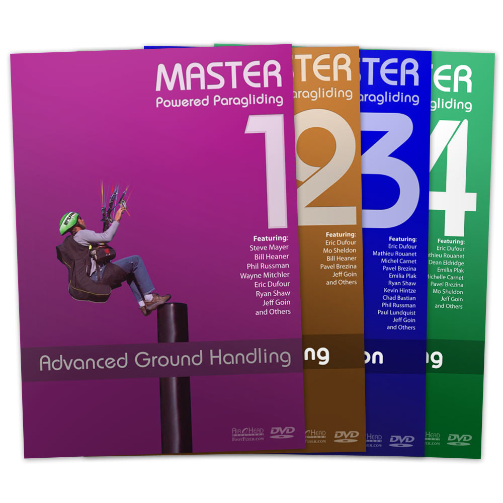 MASTER POWERED PARAGLIDING: COMPLETE SERIES 1-4 (DVD) – ParaSwagUSA